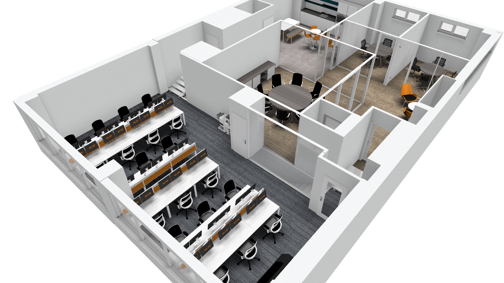 2D and 3D Office Space Planning and Design | Plan-it Interiors